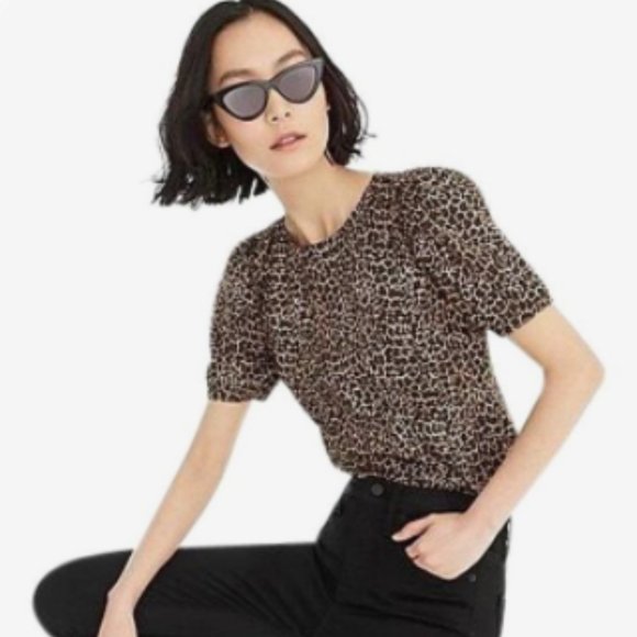 Zara | Tops | Zara Animal Print Limited Collection Top Size S | Poshmark